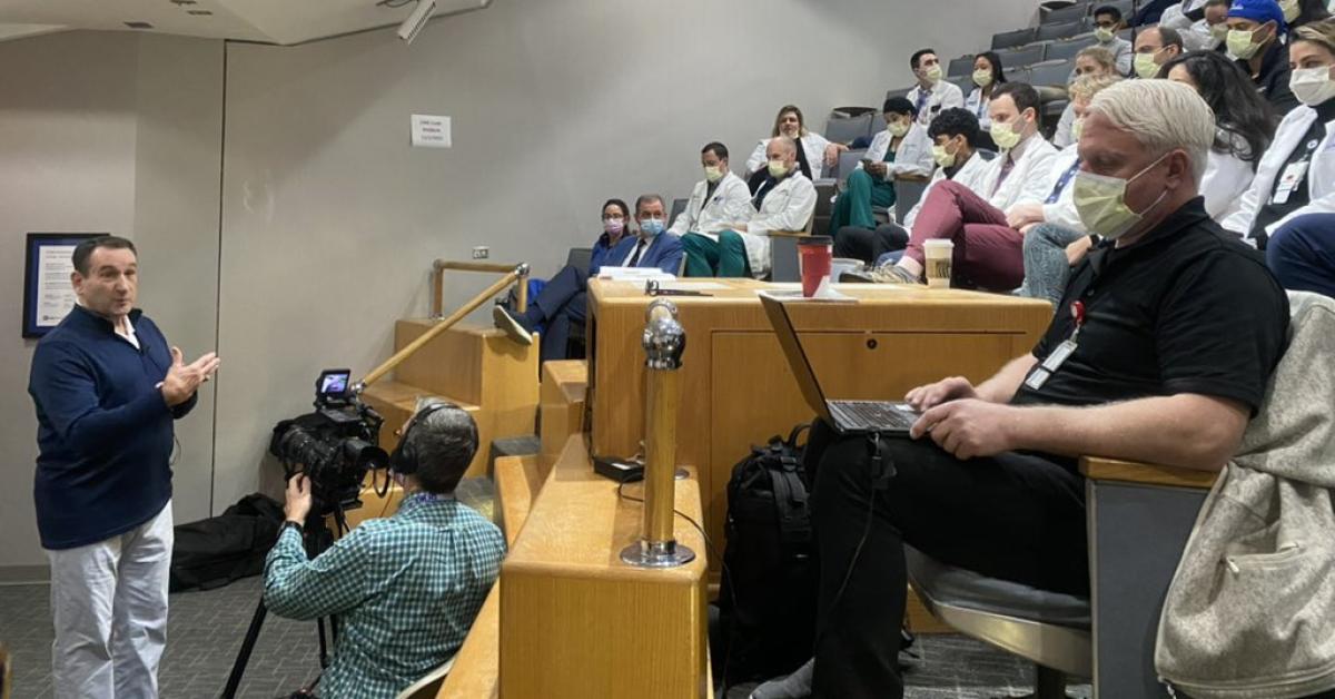 Coach K Speaks at General Surgery Residents Conference | Duke ...